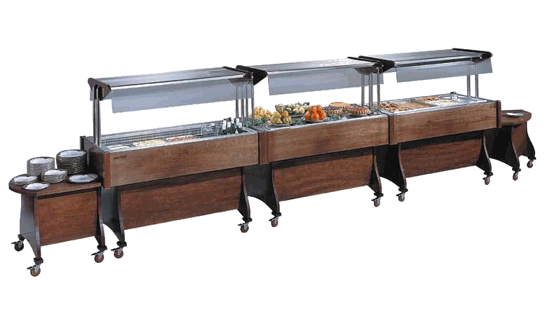 Linea Buffet - Maderinox - Hosteleria - Buffet Neutro - Buffet Frio ...